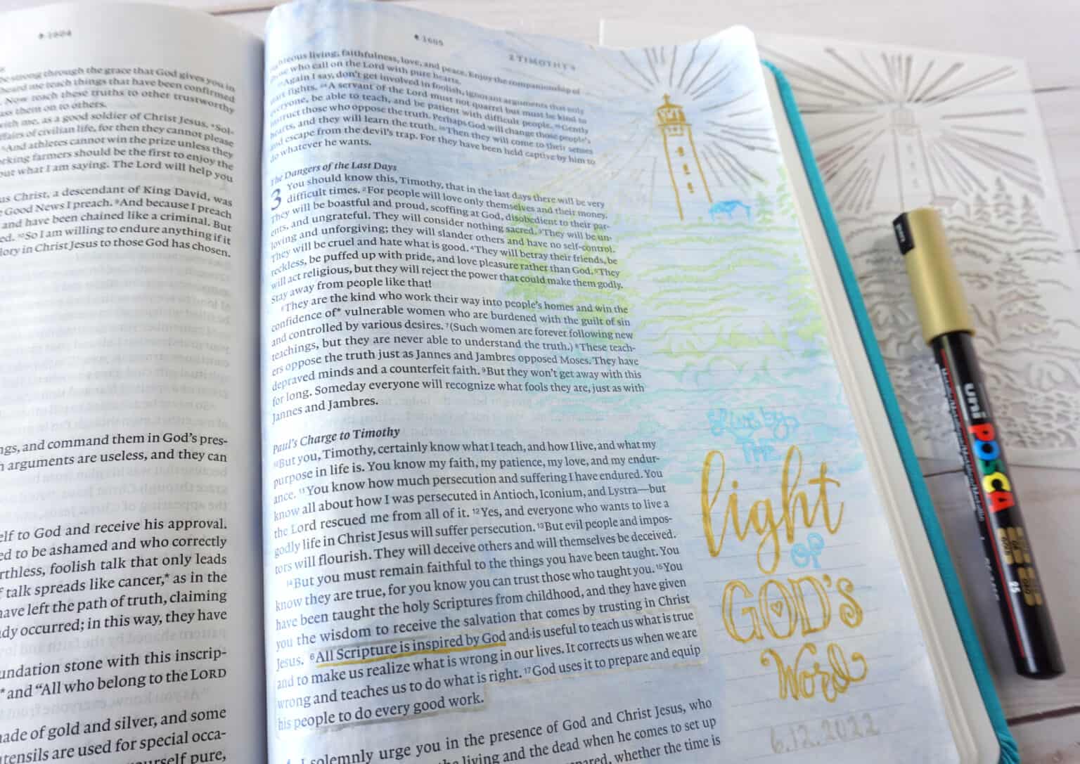 15 Bible Journaling Ideas for Beginners | Divine Creative Love