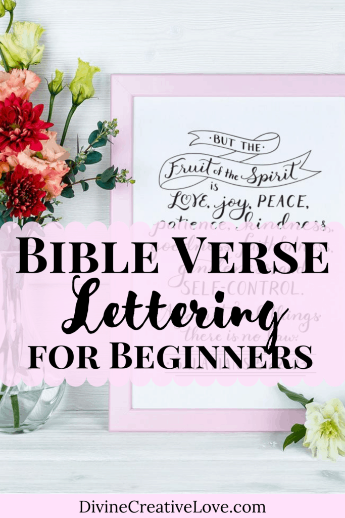 Bible Lettering for Beginners | Divine Creative Love