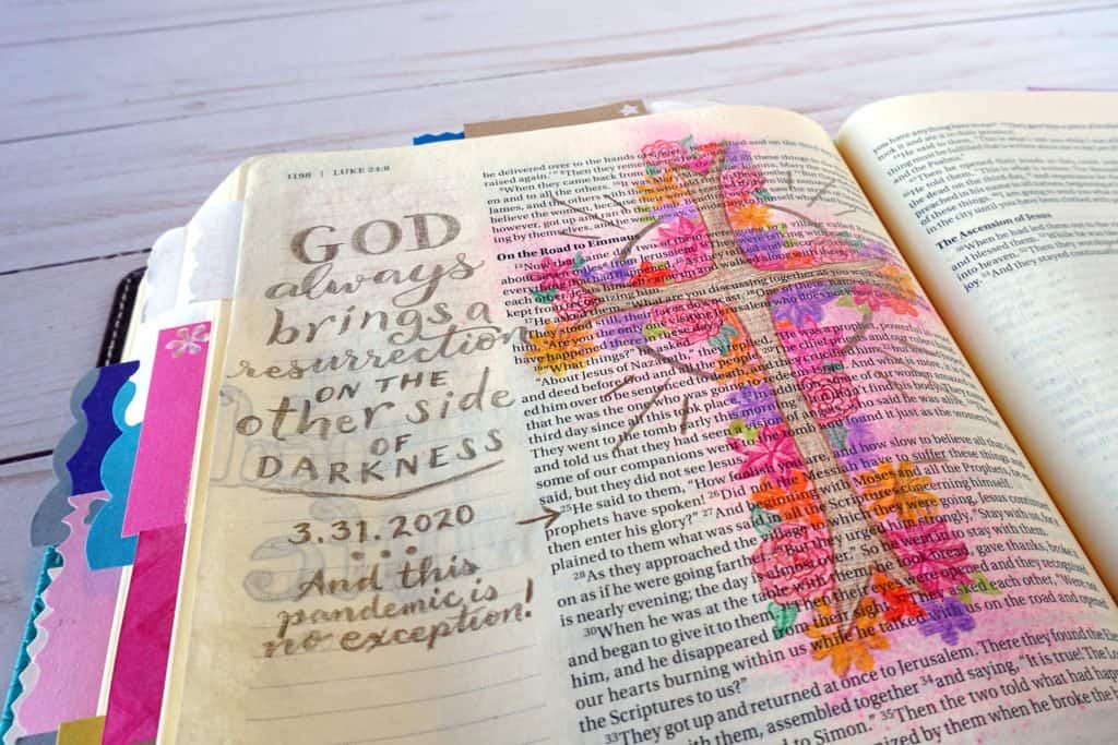 Easter Bible Journal: The LIGHT After the Darkness | Divine Creative Love